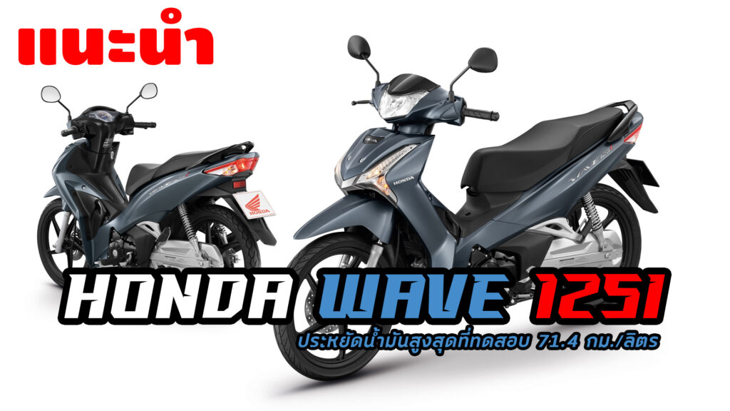 Honda Wave 125i 2022 - Car Magazine Thailand