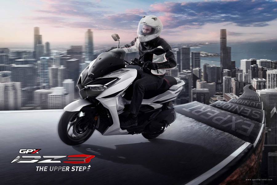GPX DZ3 พรีเมียมสกู๊ตเตอร์พิกัด 300 CC เริ่มต้น 94,800 บาท - Car Magazine Thailand